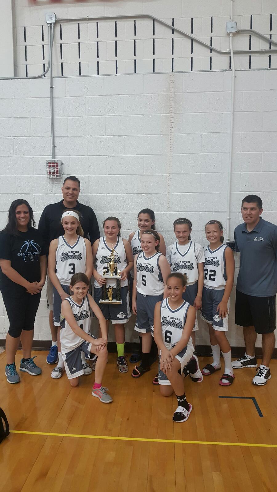 5th Girls Runner Up- 3 Rivers Swish